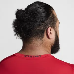Nike Pro Dri-fit Slim Sleeveless Top - Red