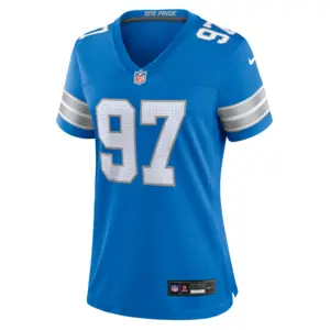 Nike Detroit Lions Nfl Game Football Jersey - Blue