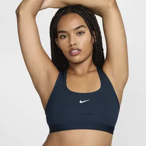 Nike Swoosh Light Support Non-padded Sports Bra - Blue