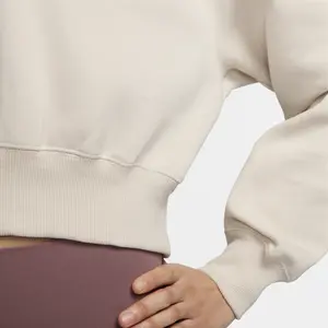 Nike Sportswear Phoenix Fleece Cropped V-neck Top