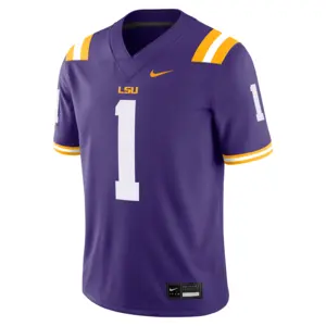 Nike Ja’marr Chase Lsu Dri-fit College Game Jersey - Purple