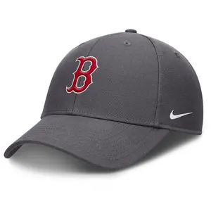 Nike Boston Red Sox Club Dri-fit Mlb Adjustable Cap - Grey