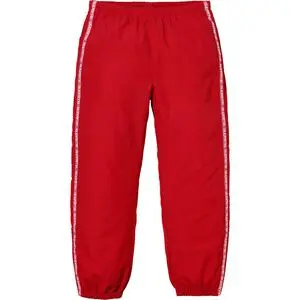 Supreme Tonal Taping Track Pant - Red