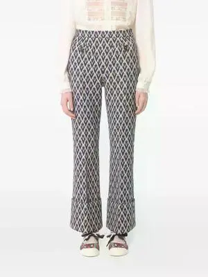 Valentino Garavani Toute La V Jacquard Trousers