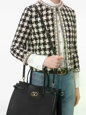 Valentino Garavani Antibes Medium Tote Bag - Black