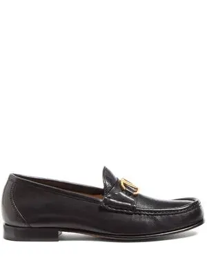 Valentino Garavani Vlogo Signature Loafers - Black