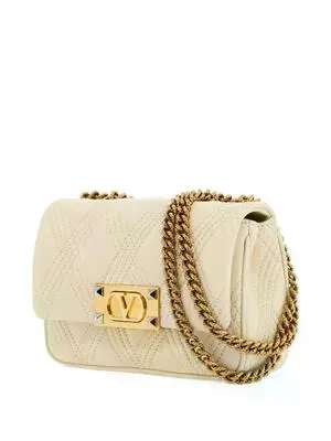 Valentino Garavani Small Quiltie 67 Shoulder Bag - Neutrals