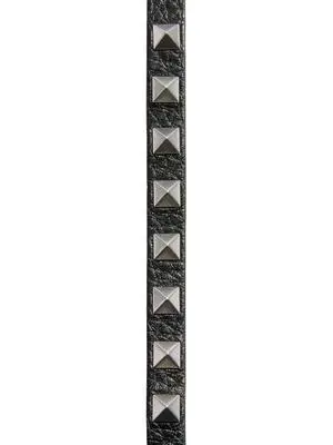 Valentino Garavani Rockstud Leather Bracelet - Black
