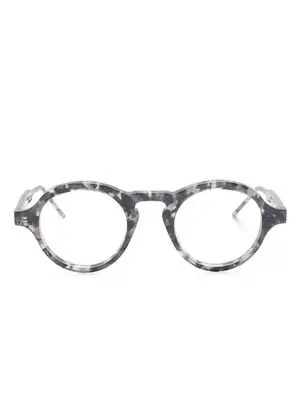 Thom Browne Round-frame Glasses - Grey