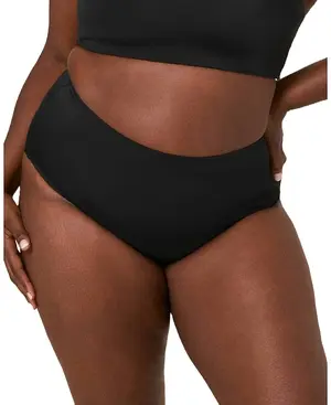 ANDIE High Waisted Bikini Bottom - Black