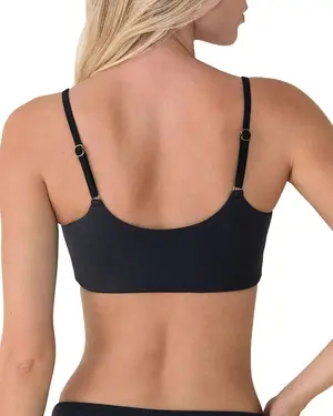 ANDIE Maui Scoop Neck Bikini Top - Black