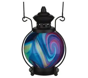 REGAL ART & GIFT Swirl Led Lantern Purple - One-color