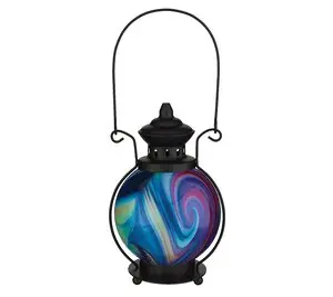 REGAL ART & GIFT Swirl Led Lantern Purple