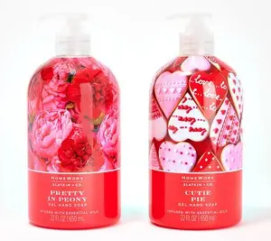 HOMEWORX BY SLATKIN + CO. S/2 Cupid's Choice Hand Soaps - One-color