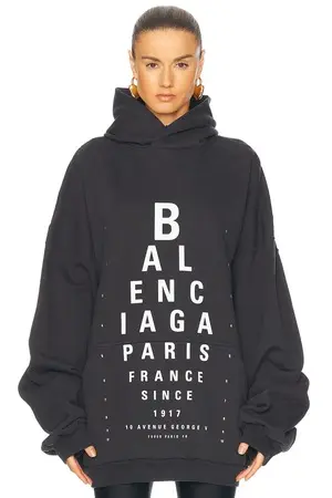 Balenciaga Logo Sweatshirts Hoodies For Women