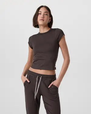 Vuori Halo Baby T-shirt - Java Heather