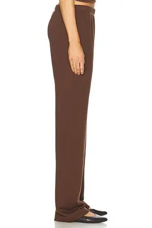 Eterne Straight Leg Sweatpant - Chocolate