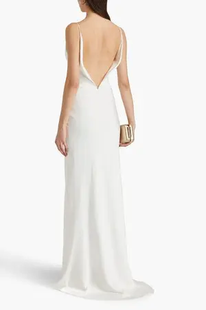 RHEA COSTA Paloma Draped Gown