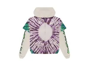 HELLSTAR Tie-dye Zip-up Jacket