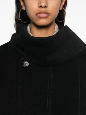 MSGM Scarf-detailed Coat