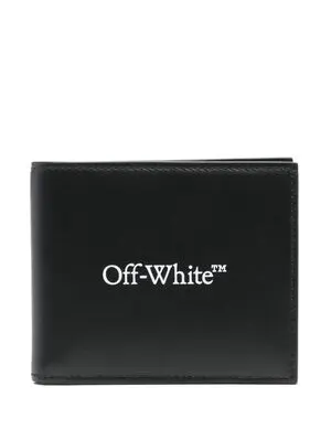 Off-White Logo-stamp Wallet - Black