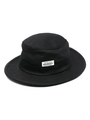 Ruslan Baginskiy Logo-patch Hat - Black