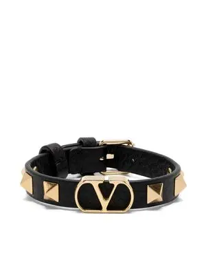 Valentino Garavani Vlogo Signature Bracelet - Black