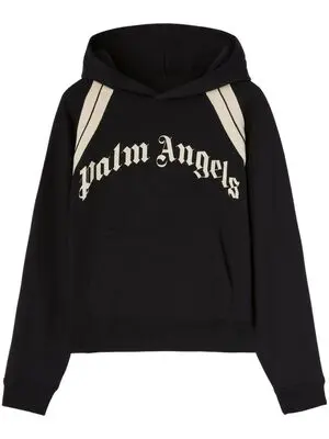 Palm Angels Logo-print Cotton Hoodie
