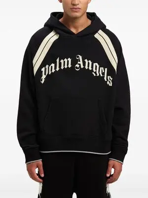 Palm Angels Logo-print Cotton Hoodie