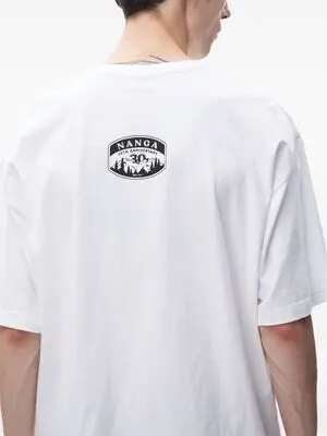 Neighborhood Logo-Print T-Shirt In White - 48% Off | Editorialist