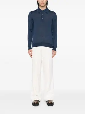 TOM FORD Long-sleeved Polo Shirt