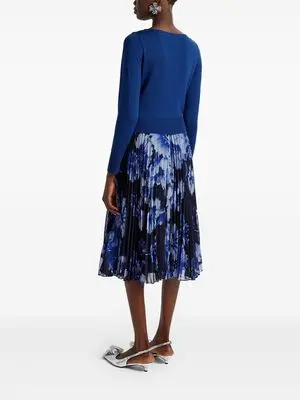 Erdem Cropped Sweater - Blue