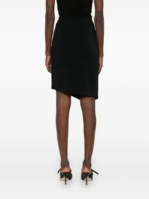 MUGLER Pierced Midi Skirt