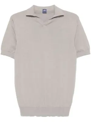 Fedeli Organic-cotton T-shirt - Grey