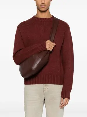 LEMAIRE Croissant Shoulder Bag - Brown