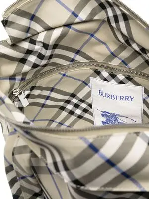 Burberry Equestrian Knight Embroidered Tote Bag