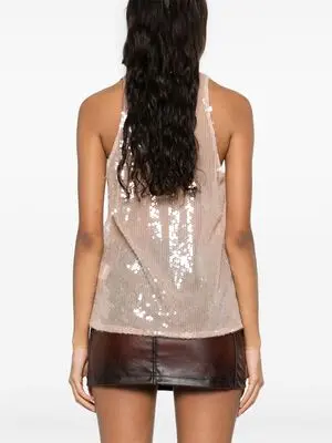 Giuseppe Di Morabito Sequin Embellished Tank Top