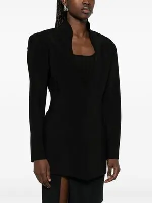 MUGLER Fitted-waist Blazer