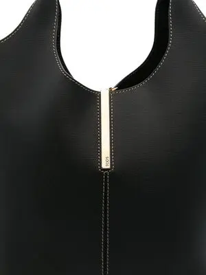 TOD'S Leather Tote Bag - Black
