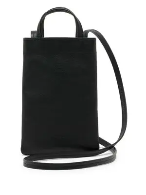 Marsèll Leather Phone Holder - Black