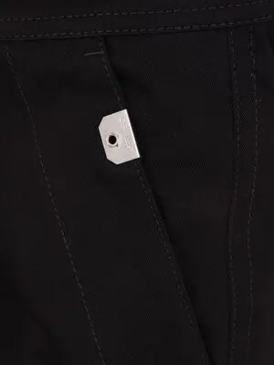 Off-White Logo Embroidered Cargo Shorts