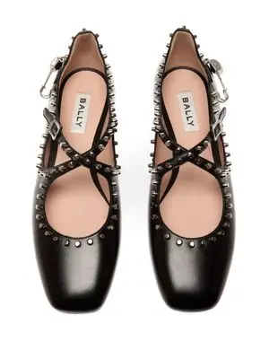 Bally Rina Ballerina Flats - Black