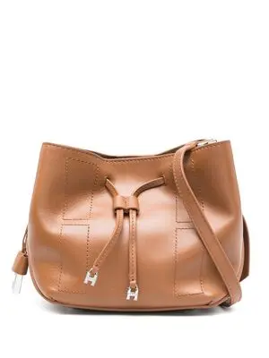 Hogan Mini Hocket Bucket Bag - Brown