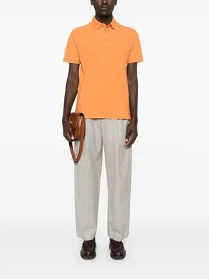Etro Piqué-weave Polo Shirt