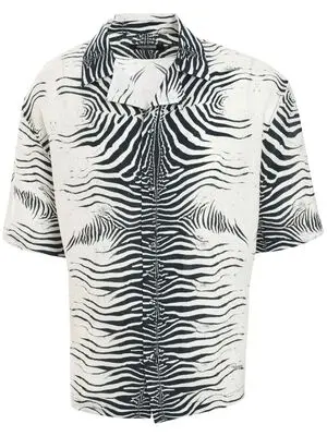 Roberto Cavalli Zebra-print Shirt