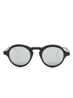 Thom Browne Round-frame Sunglasses - Black