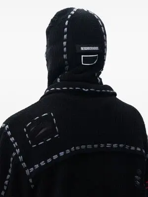 NEIGHBORHOOD Ribbed-knit Balaclava