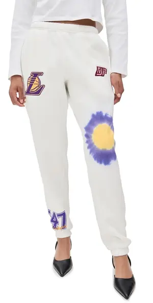 DANNIJOPRO Dannijo Lakers Tie-dye Fleece Sweatpants