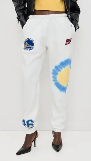 DANNIJOPRO Dannijo Warriors Bullseye Tie Dye Sweatpants