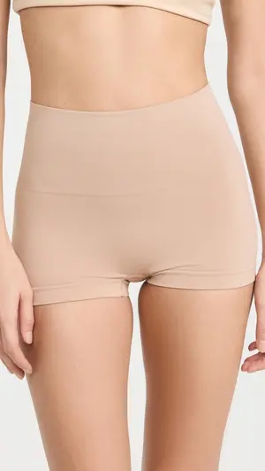 Spanx Shape Extraordinary Boyshort - Toasted Oatmeal